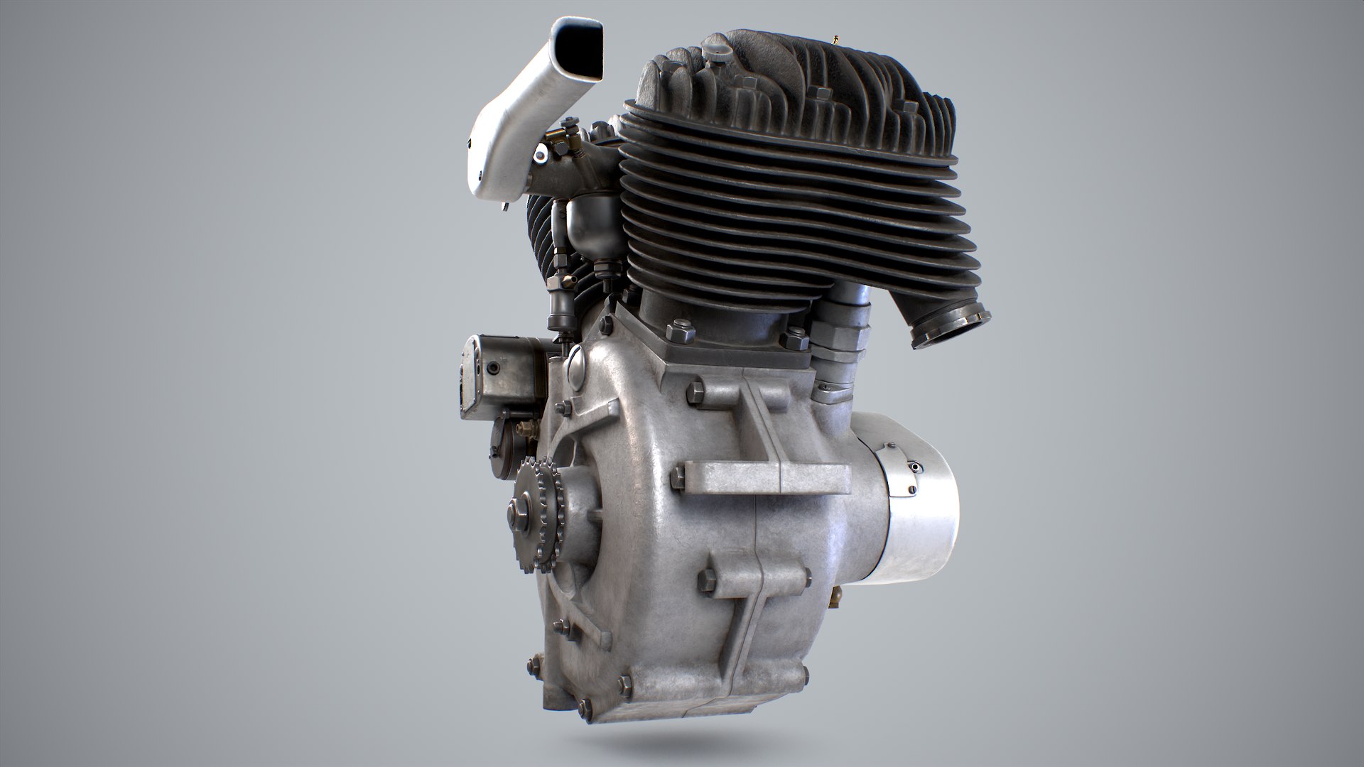 Rikuo type 97 Engine 3D - TurboSquid 2038505