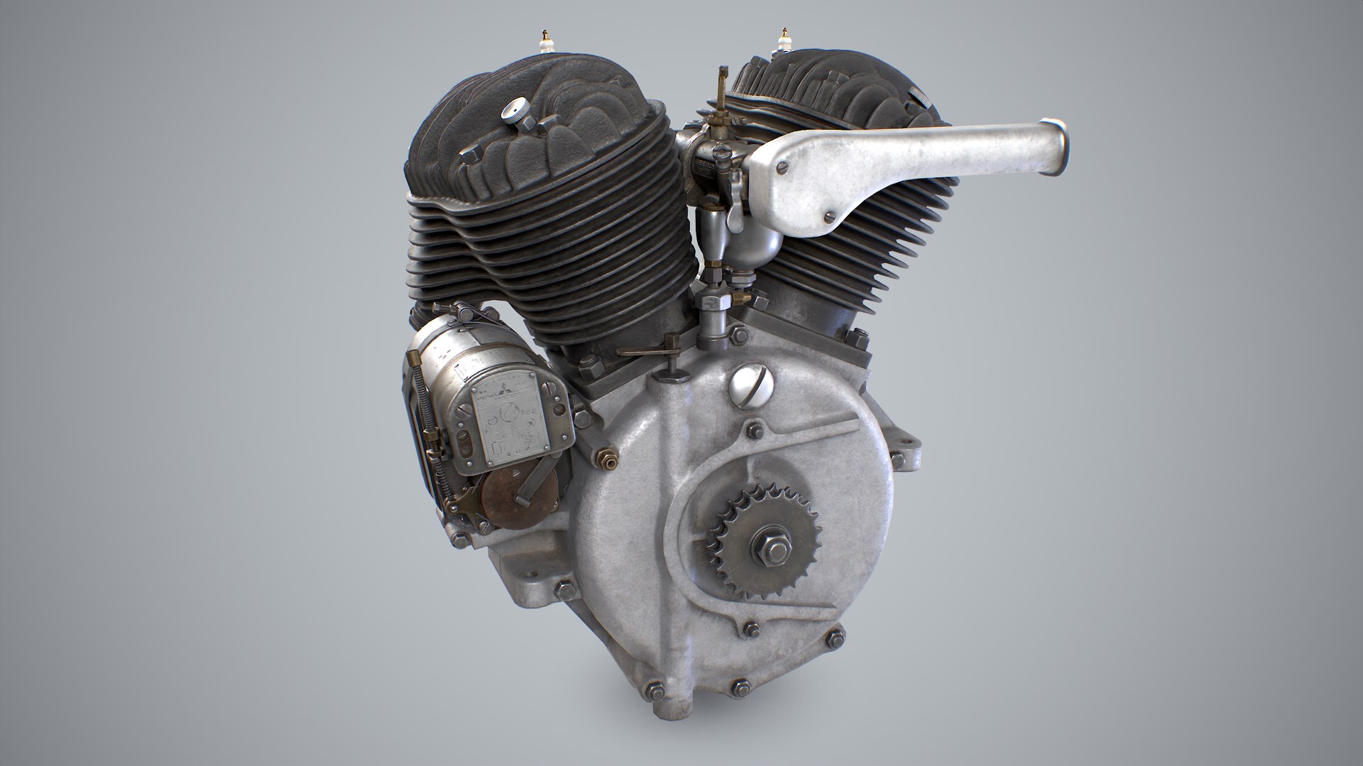 Rikuo type 97 Engine 3D - TurboSquid 2038505