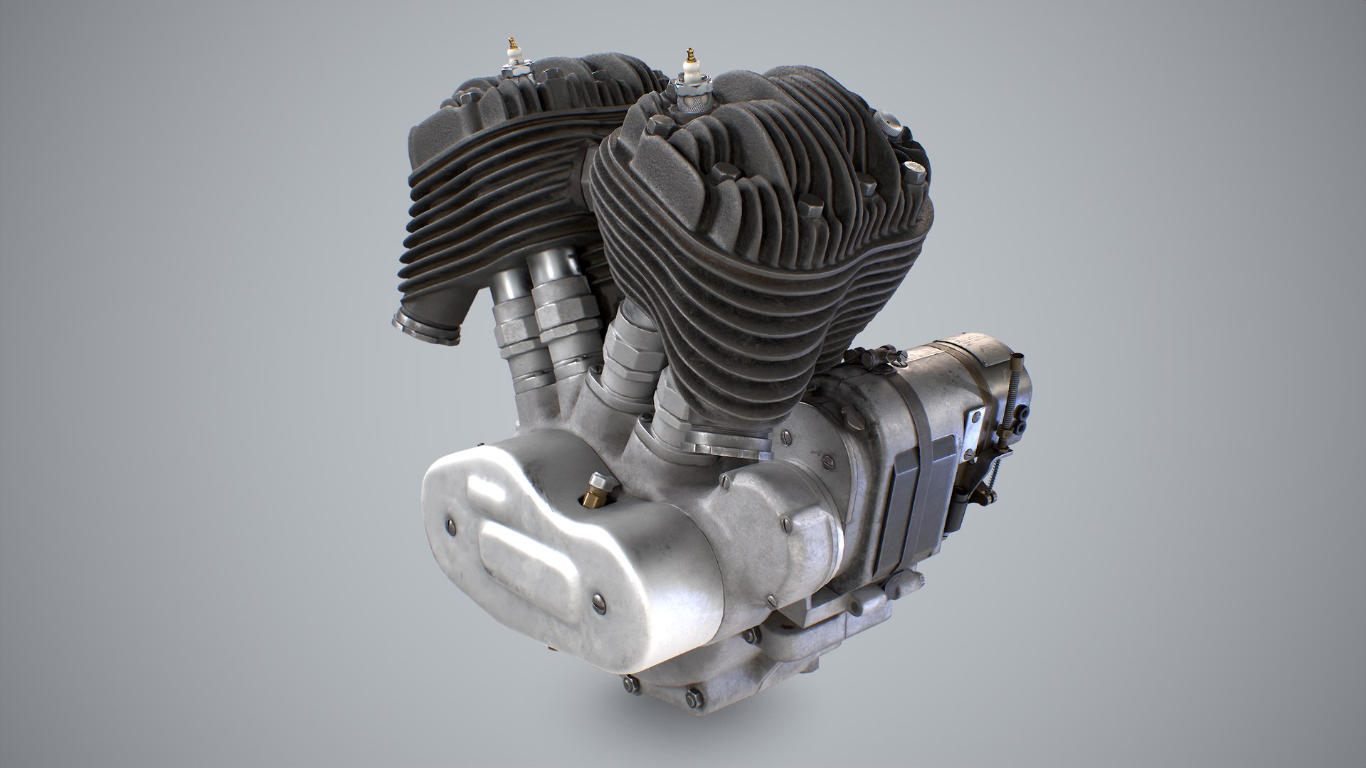 Rikuo type 97 Engine 3D - TurboSquid 2038505