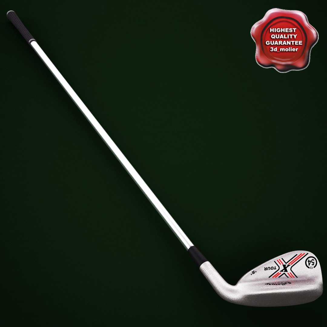 golf sticks v4 3d max