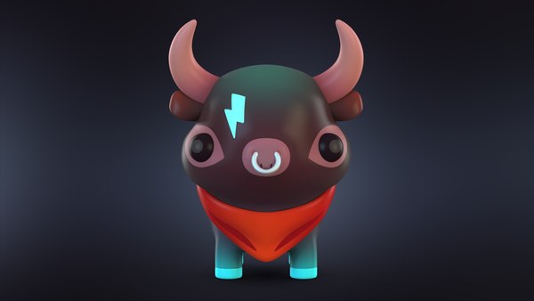 modelo 3d Toro Toro de dibujos animados (1) - TurboSquid 1650420