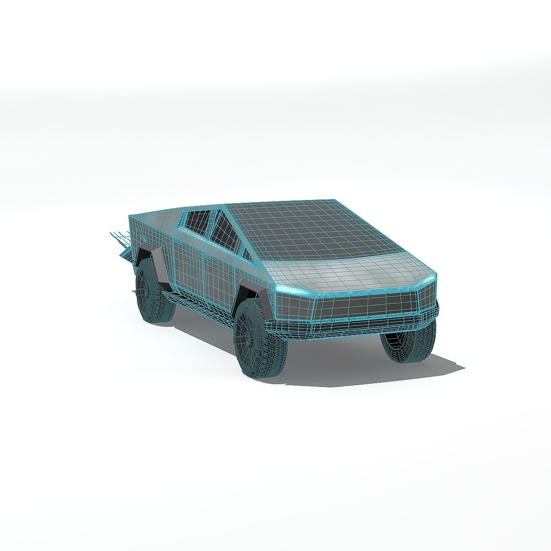 Cybertruck Cyber Truck 3D Model - TurboSquid 1475536