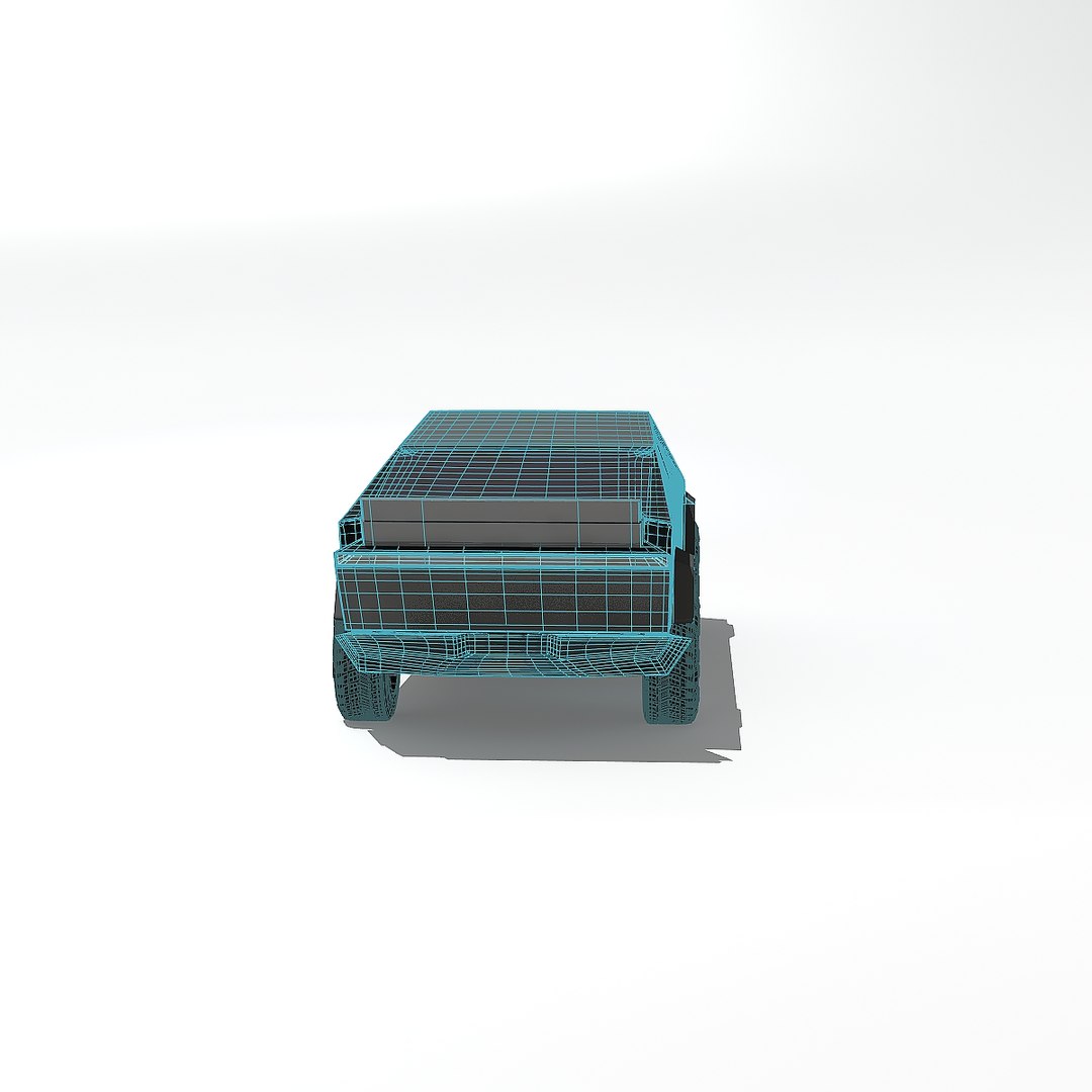 Cybertruck Cyber Truck 3D Model - TurboSquid 1475536