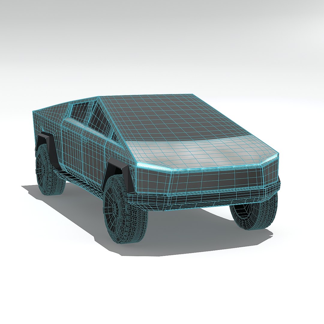 Cybertruck Cyber Truck 3D Model - TurboSquid 1475536