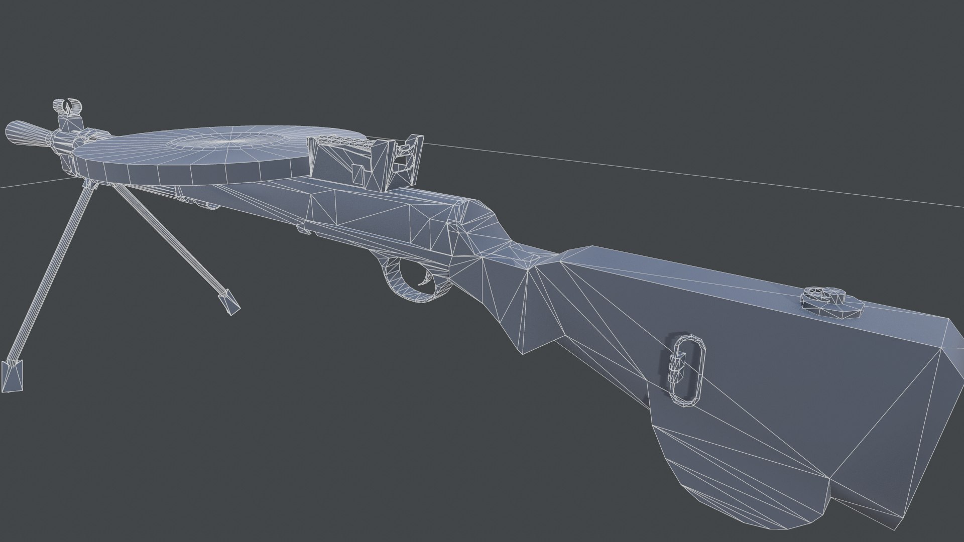 Soviet Lmg Dp-28 Gun 3D - TurboSquid 1410548