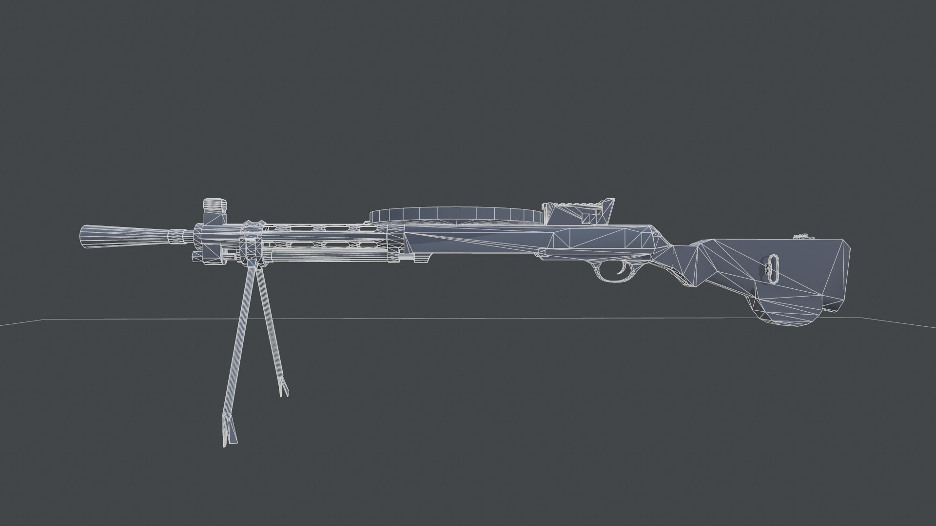 Soviet Lmg Dp-28 Gun 3D - TurboSquid 1410548