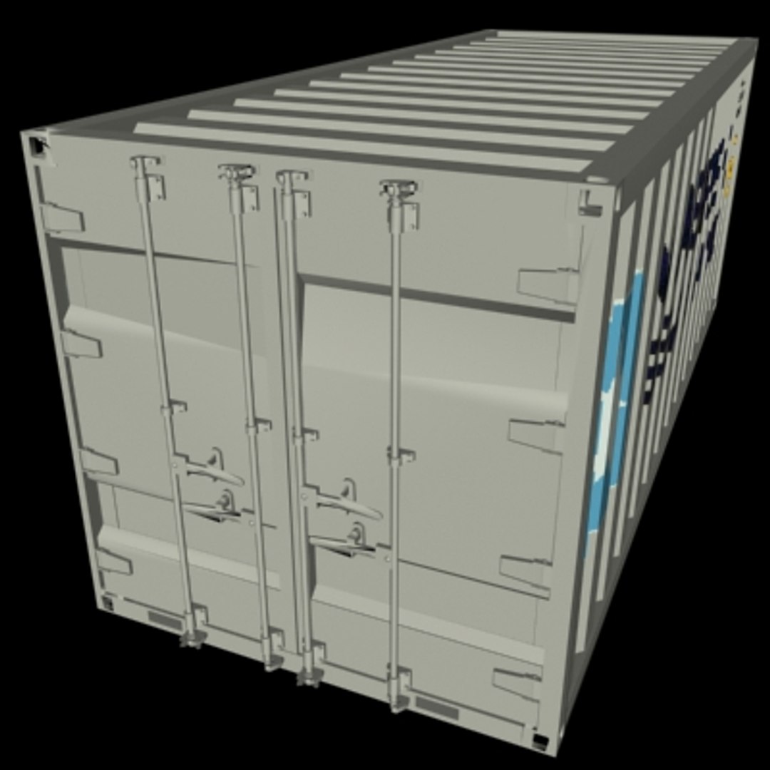 Shipping Containers 3d Model