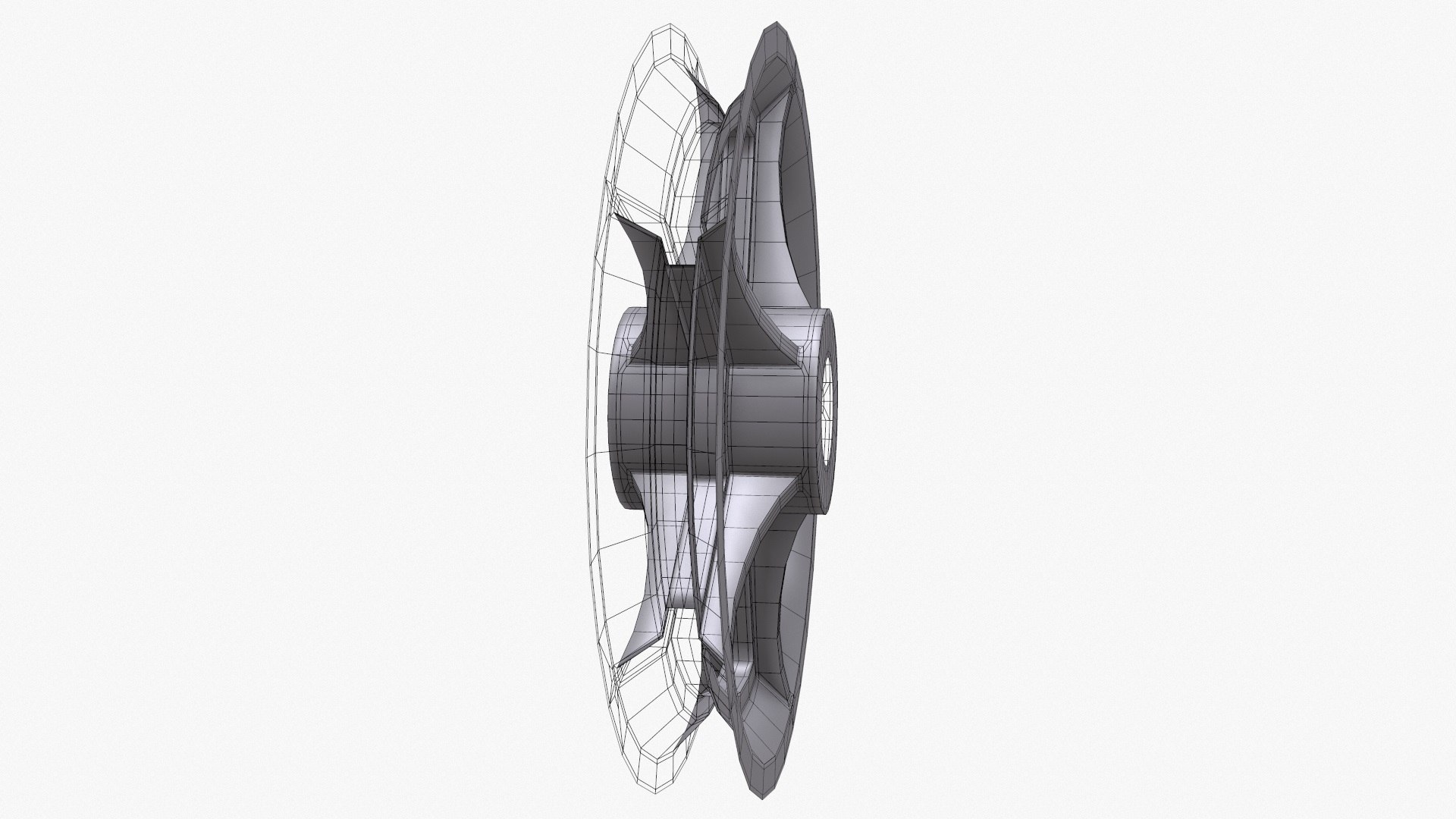 3d wheel 8 rim model