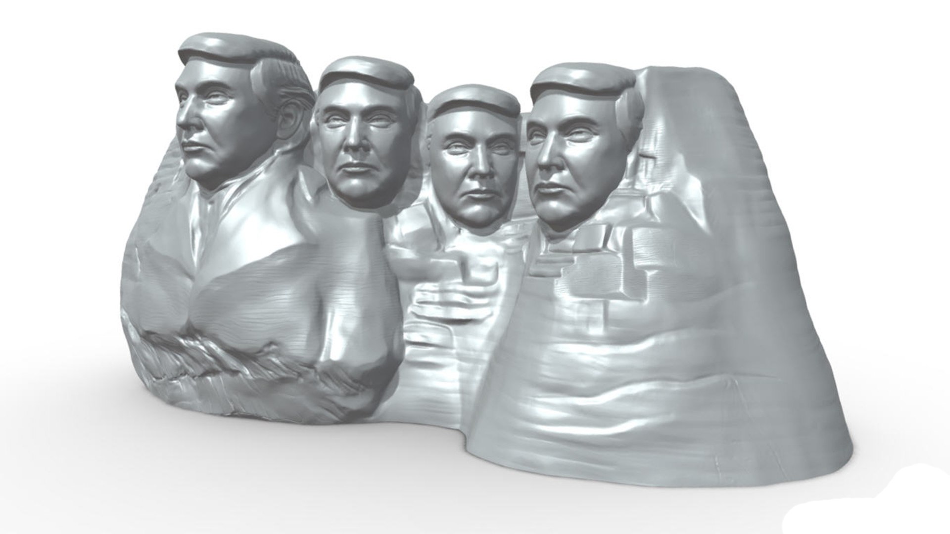 3D Mount Trumpmore - TurboSquid 2166711