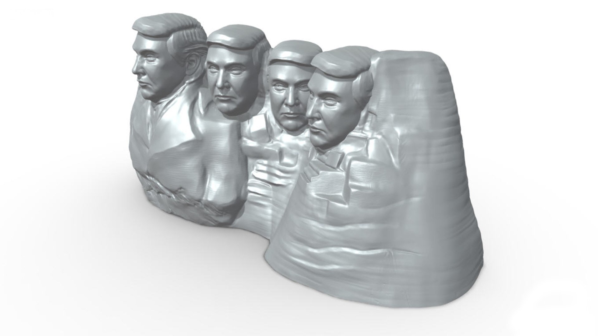 3D Mount Trumpmore - TurboSquid 2166711