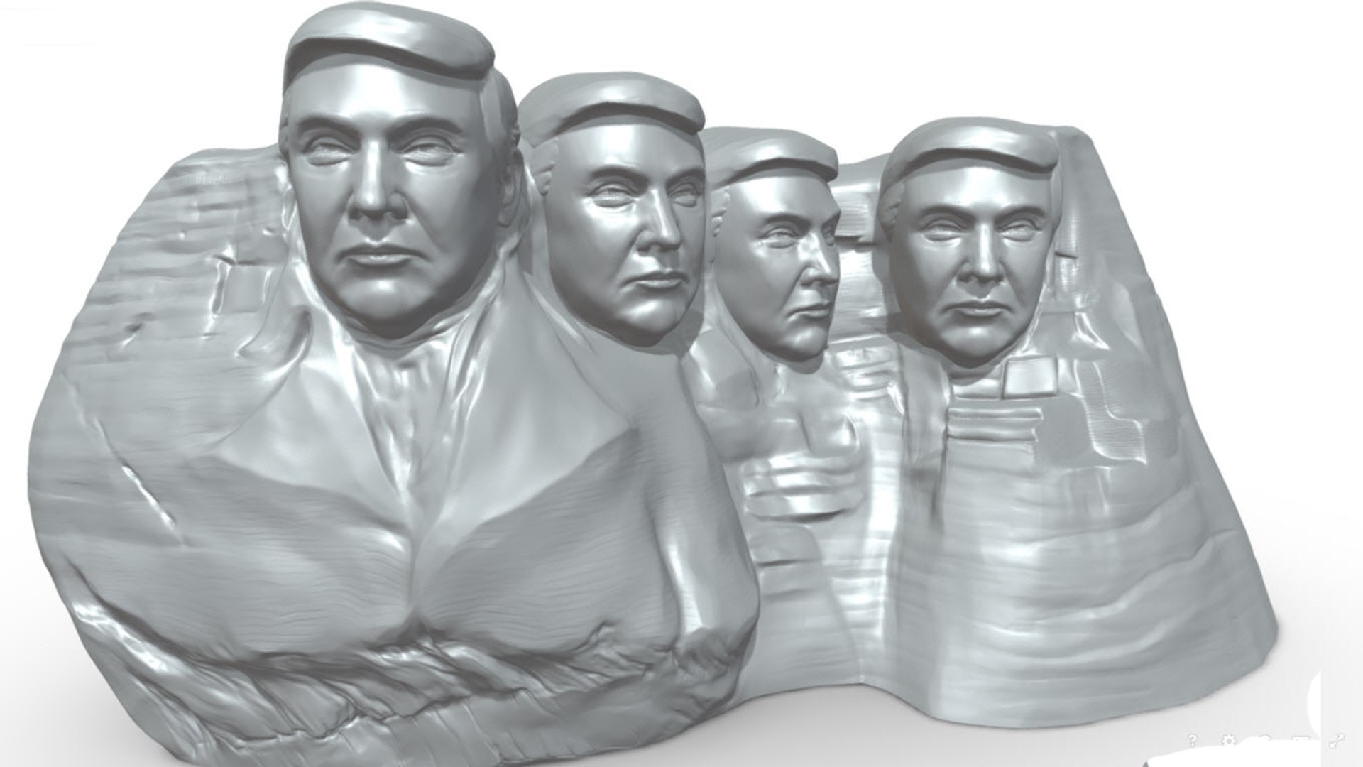 3D Mount Trumpmore - TurboSquid 2166711