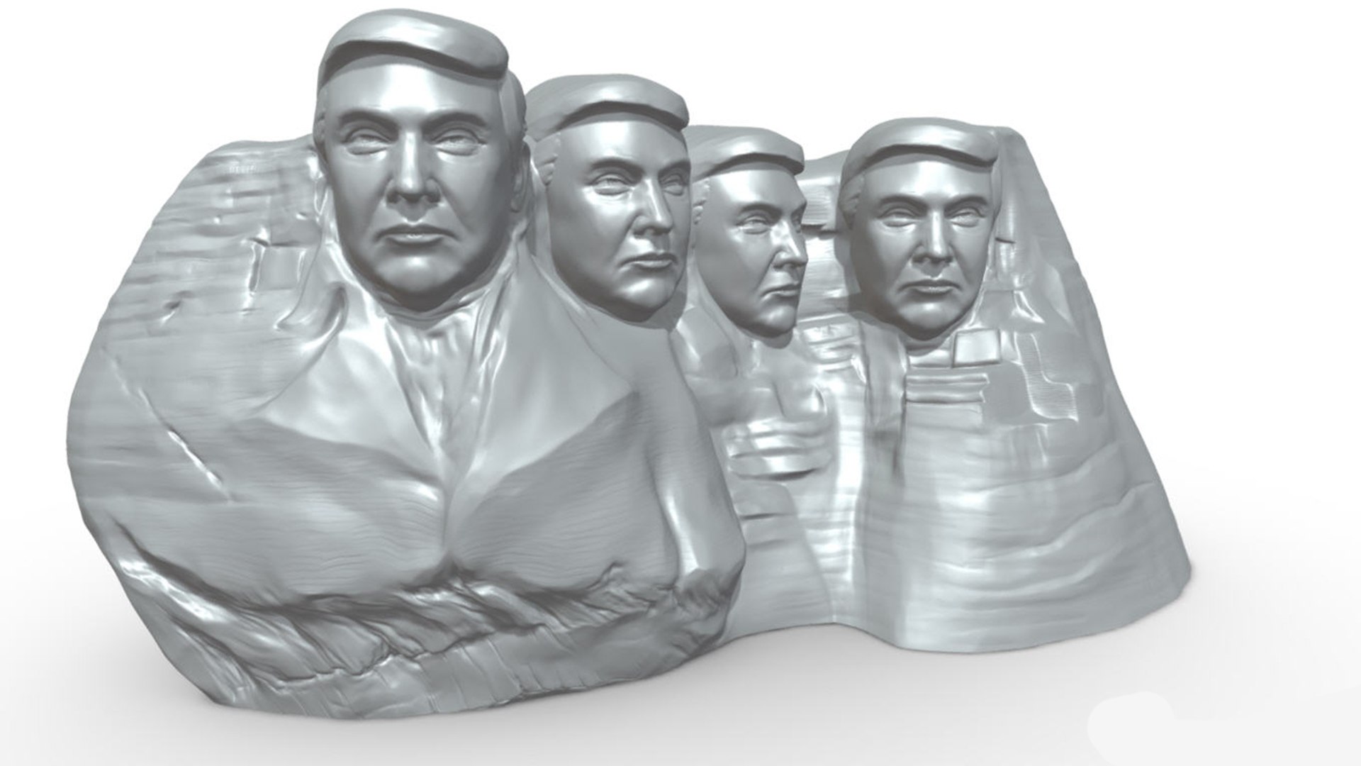 3D Mount Trumpmore - TurboSquid 2166711