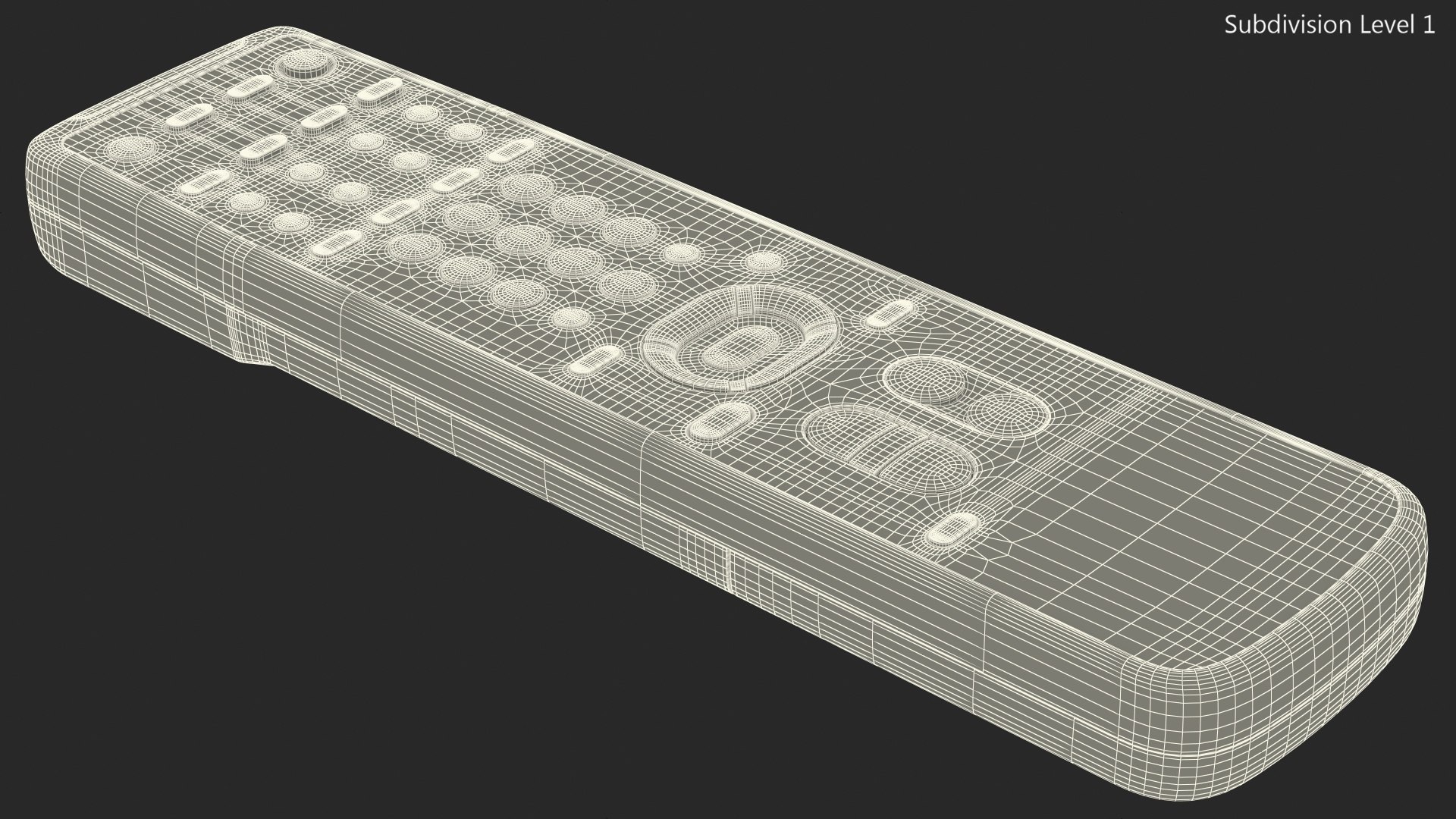 Sony rm-y167 ir tv remote 3D model - TurboSquid 1614325