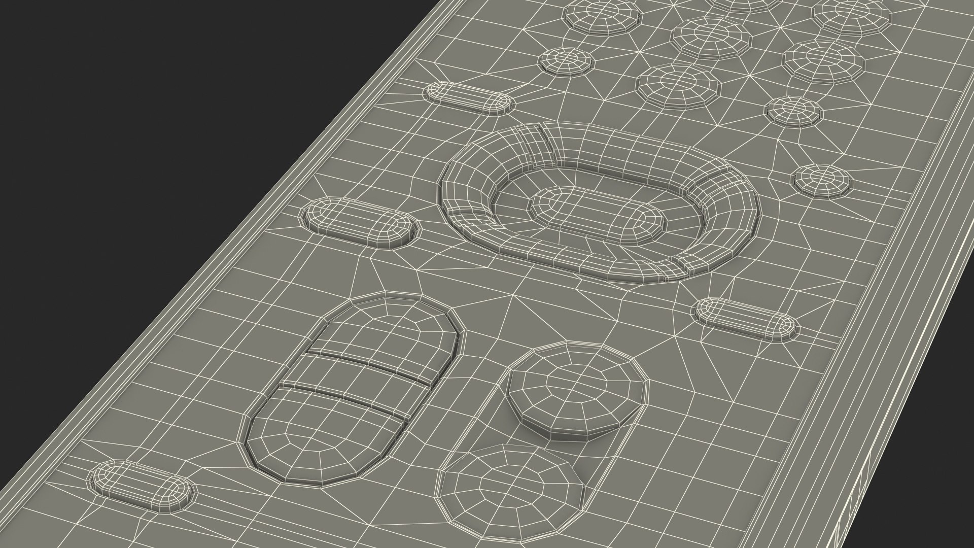 Sony rm-y167 ir tv remote 3D model - TurboSquid 1614325