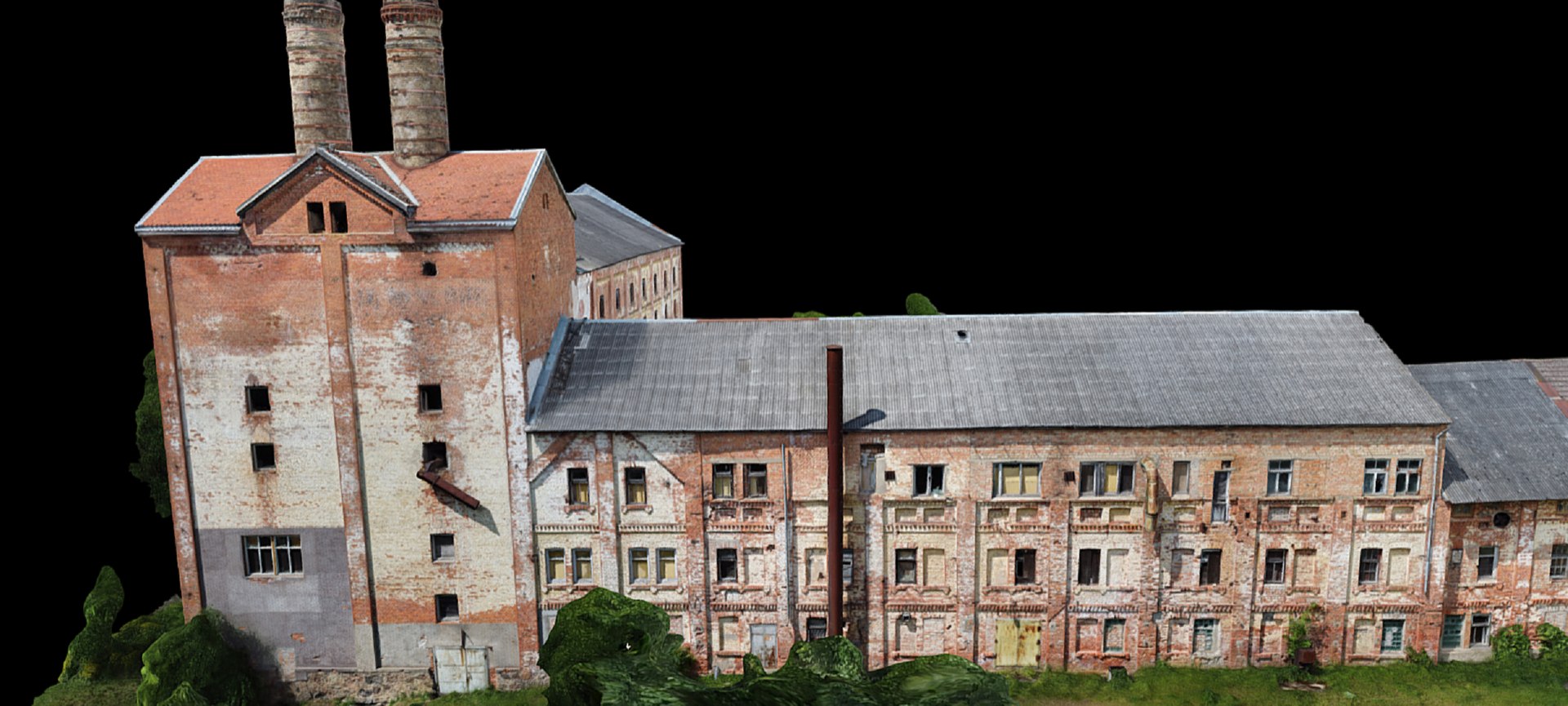 Old USSR Factory 3D Model - TurboSquid 1853029