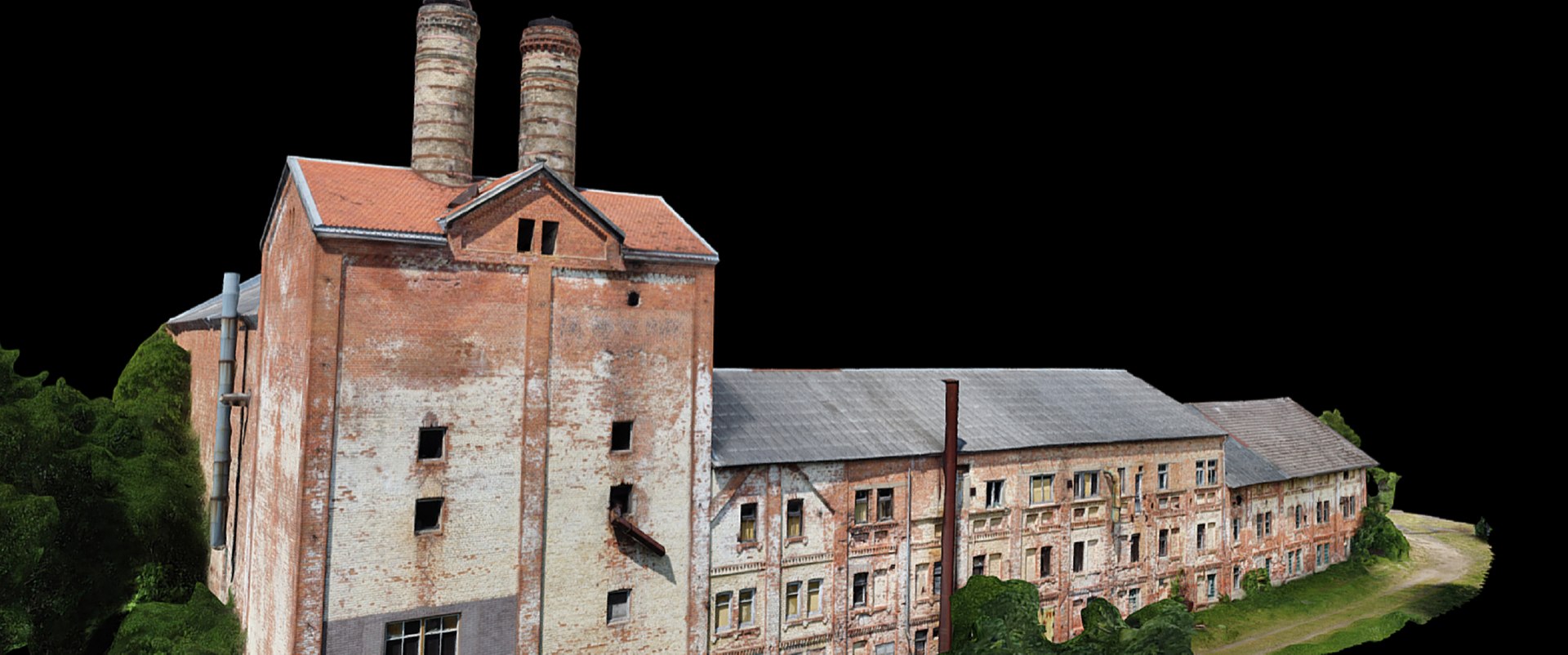 Old USSR Factory 3D Model - TurboSquid 1853029