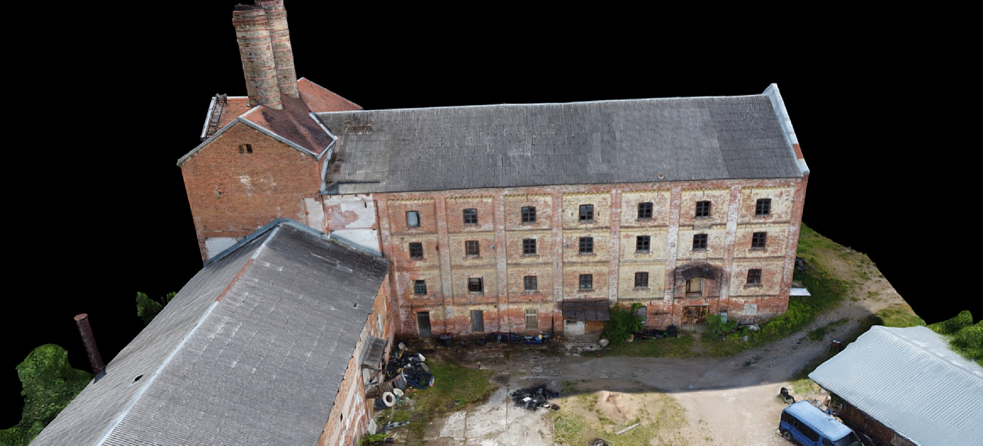 Old USSR Factory 3D Model - TurboSquid 1853029