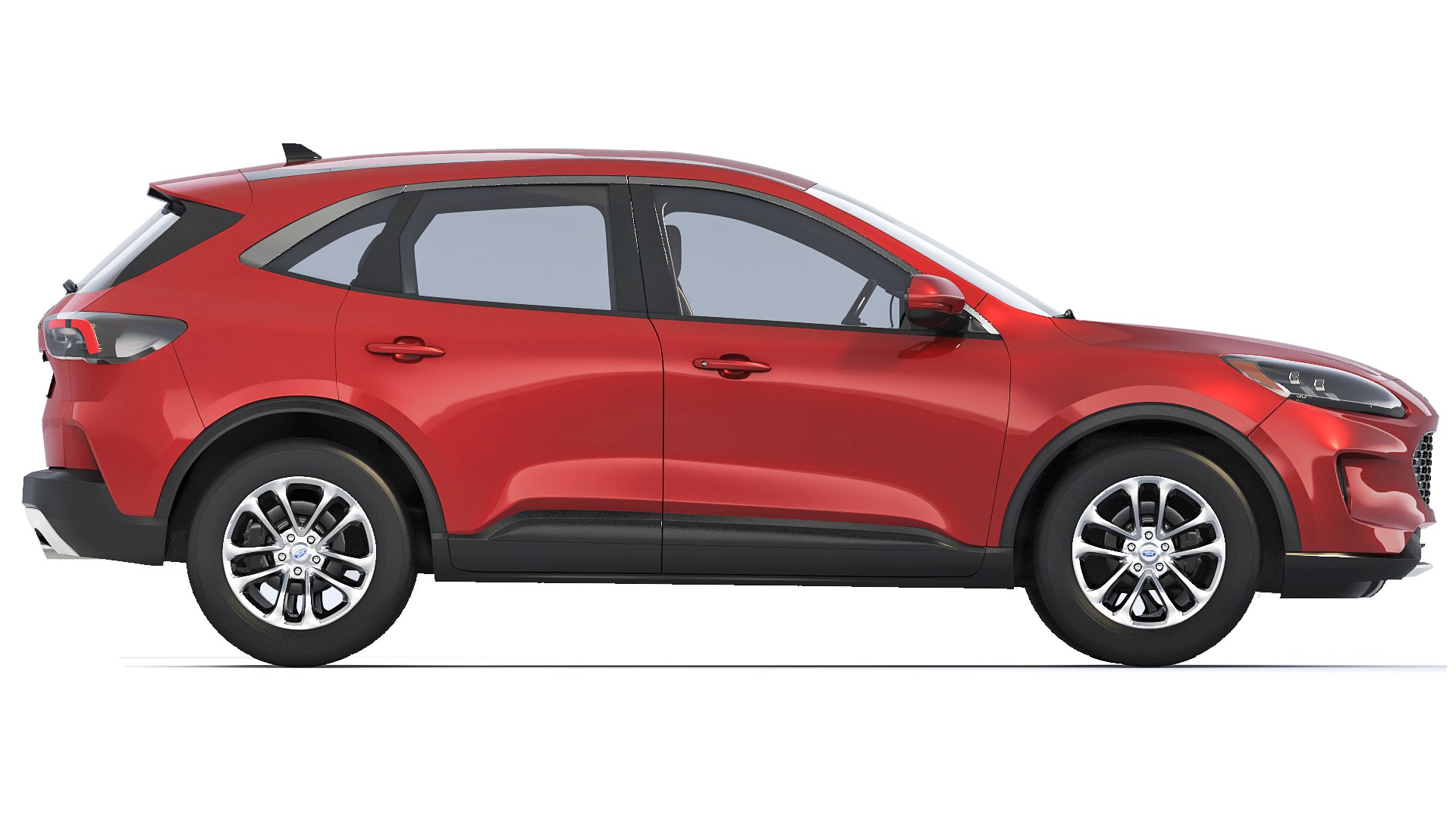 3D Ford Escape SEL 2021 model - TurboSquid 2128226