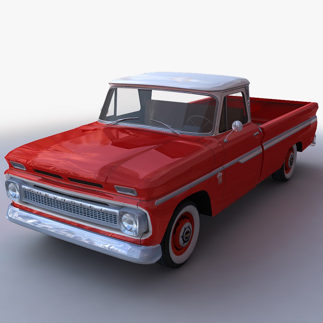 3D Chevy C10 Pickup Model - TurboSquid 1321034