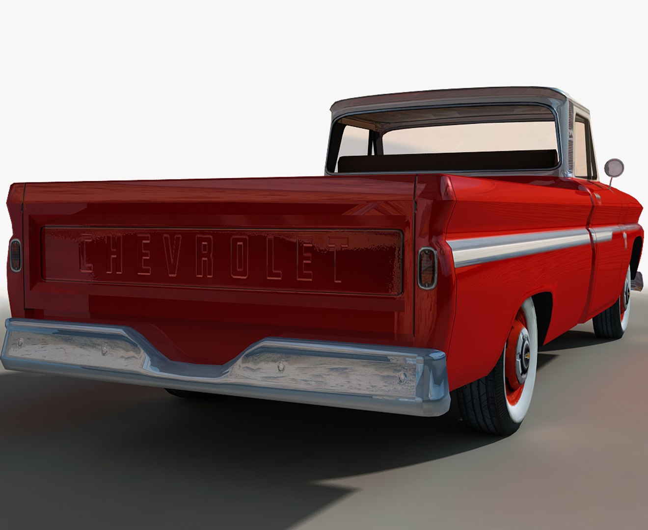 3D Chevy C10 Pickup Model - TurboSquid 1321034