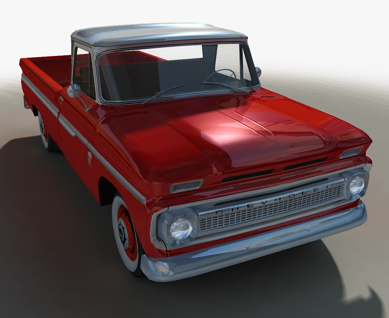 3D Chevy C10 Pickup Model - TurboSquid 1321034