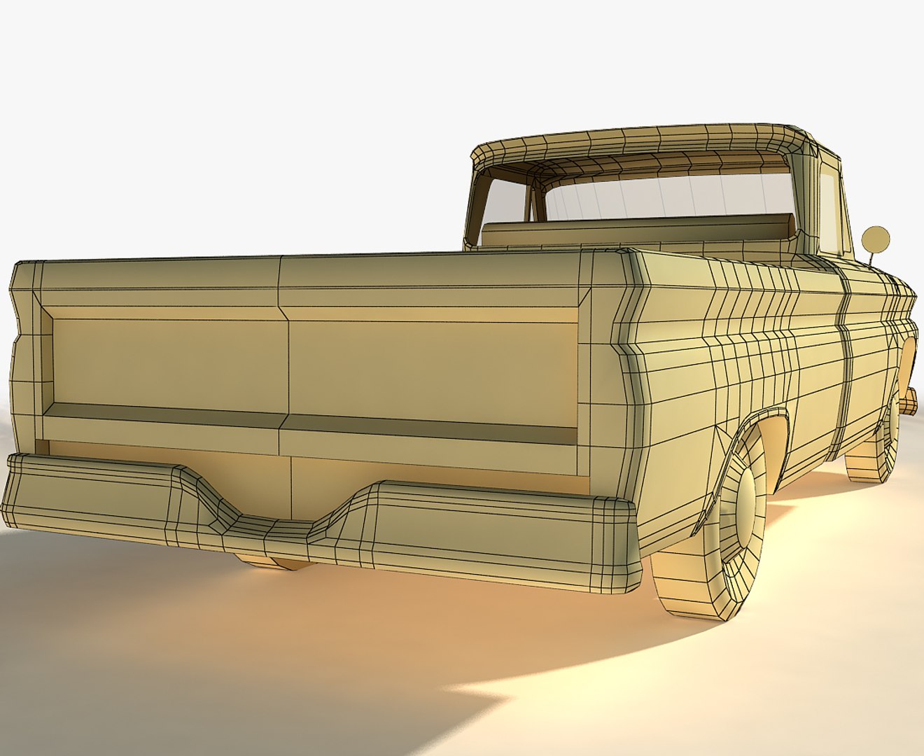 3D Chevy C10 Pickup Model - TurboSquid 1321034