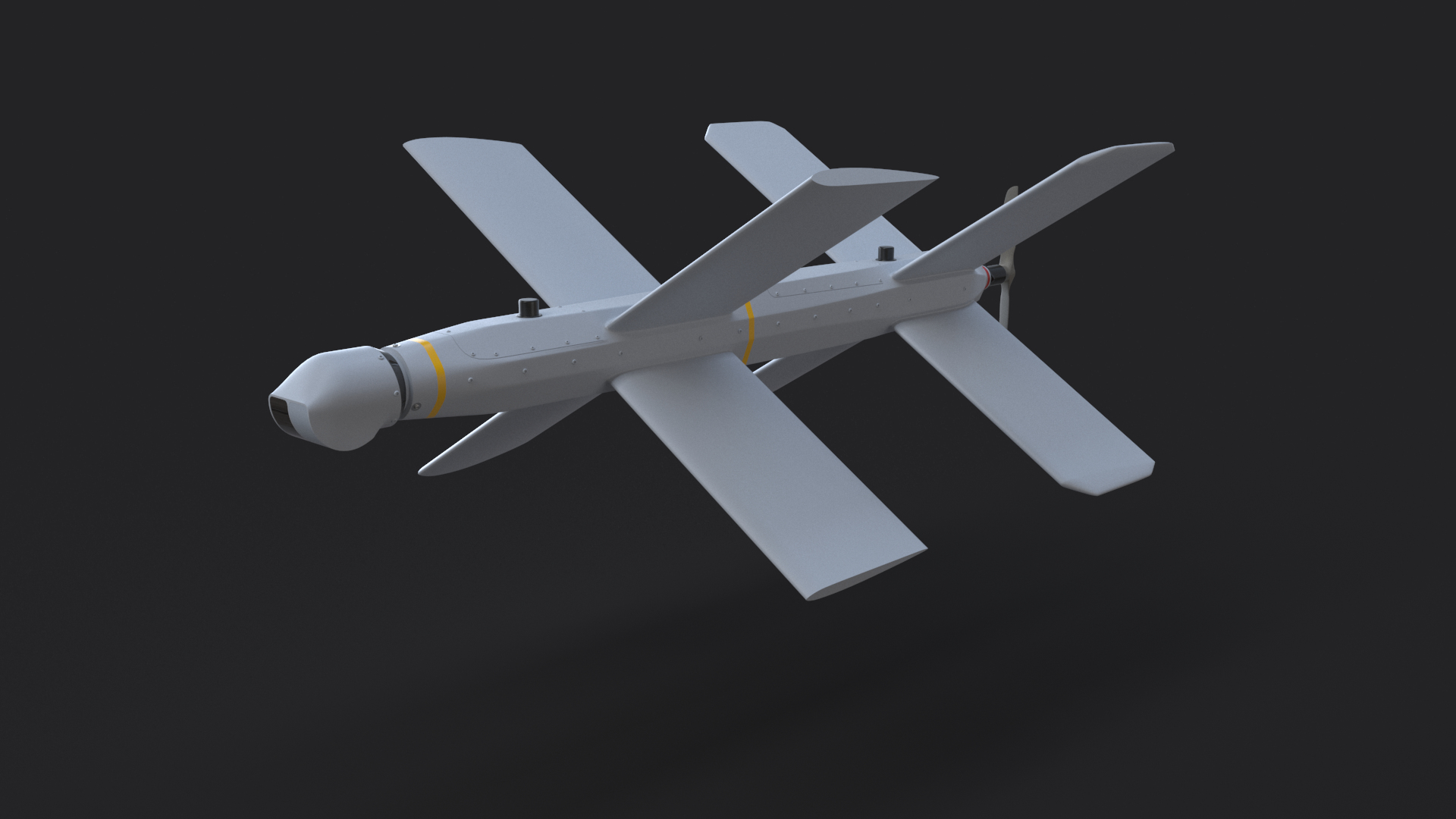 3D ZALA Lancet-3 UCA Model - TurboSquid 2390936