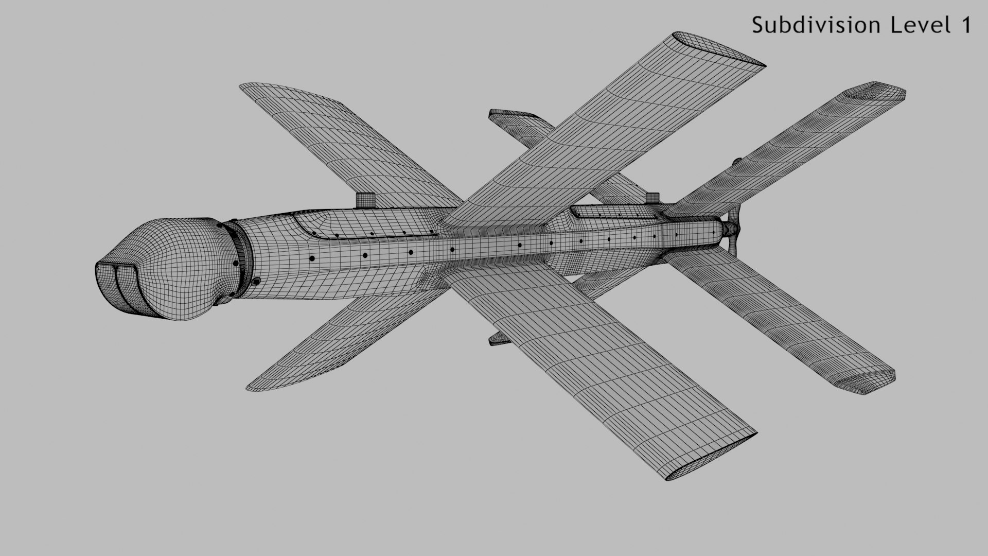 3D ZALA Lancet-3 UCA Model - TurboSquid 2390936
