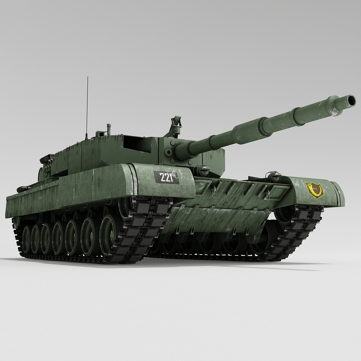 3d indian arjun main battle tank