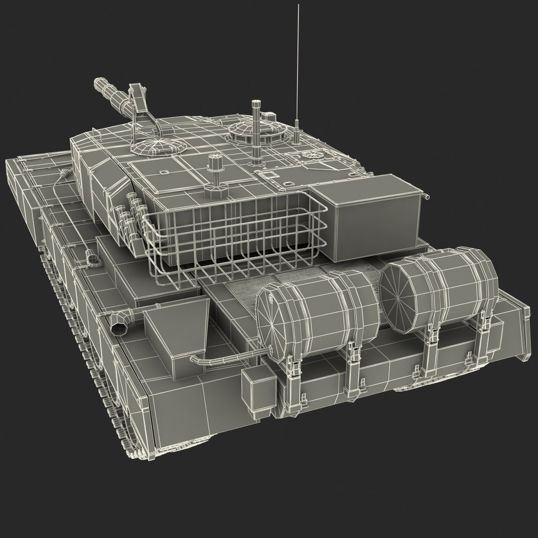 3d indian arjun main battle tank