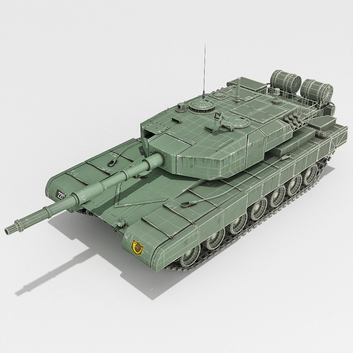 3d indian arjun main battle tank