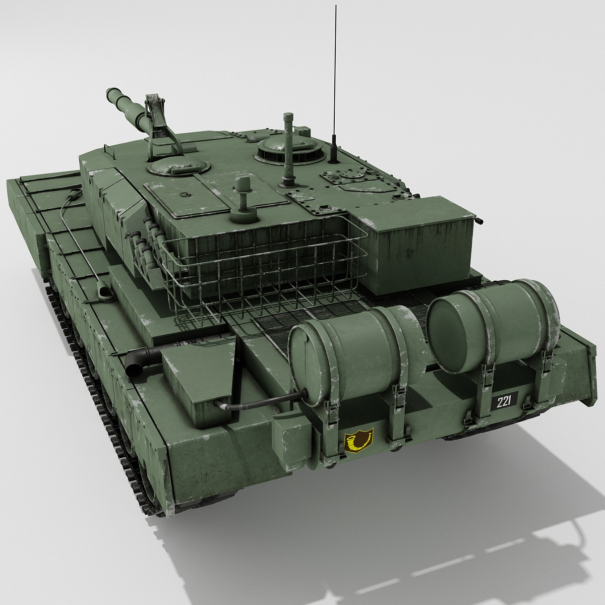 3d indian arjun main battle tank