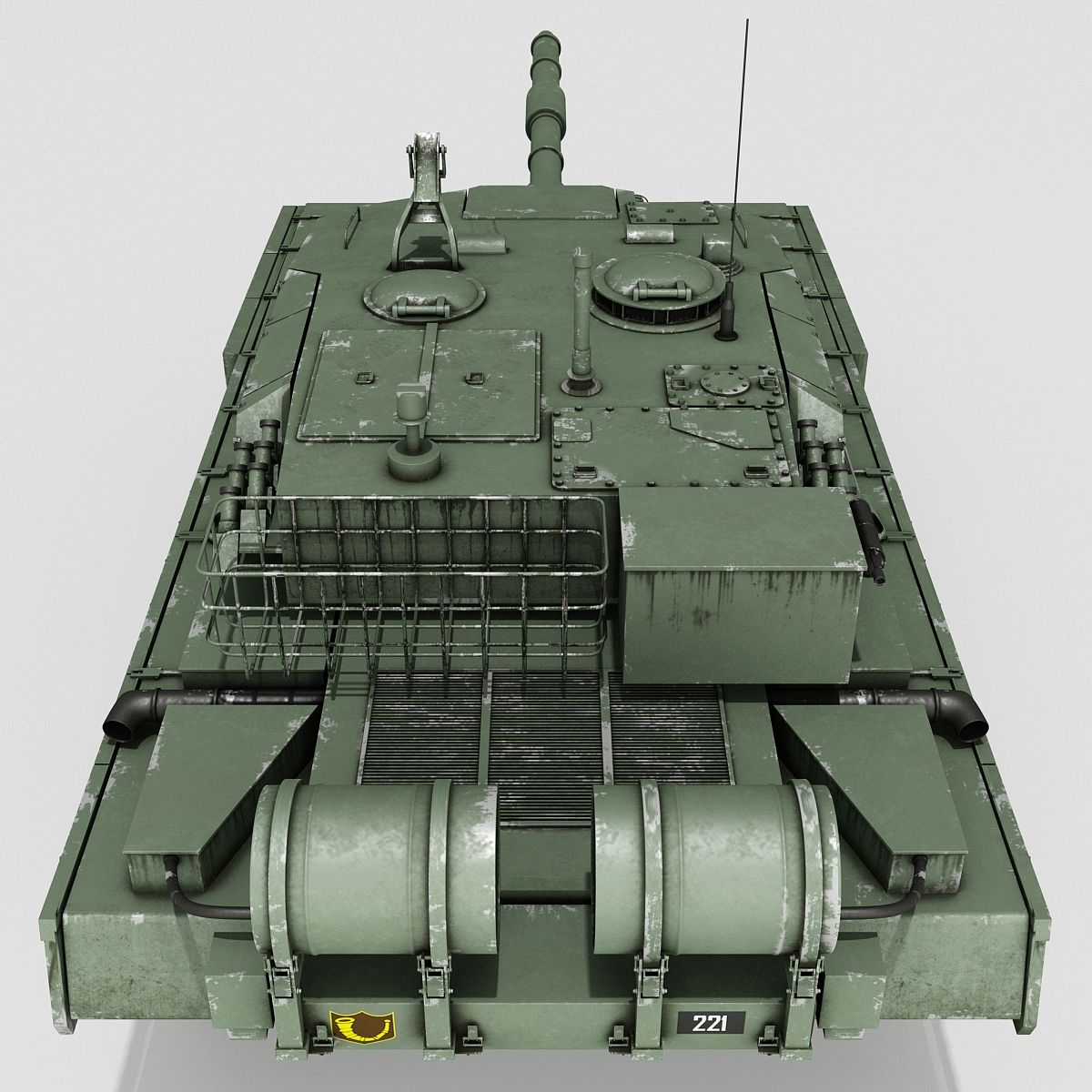 3d indian arjun main battle tank