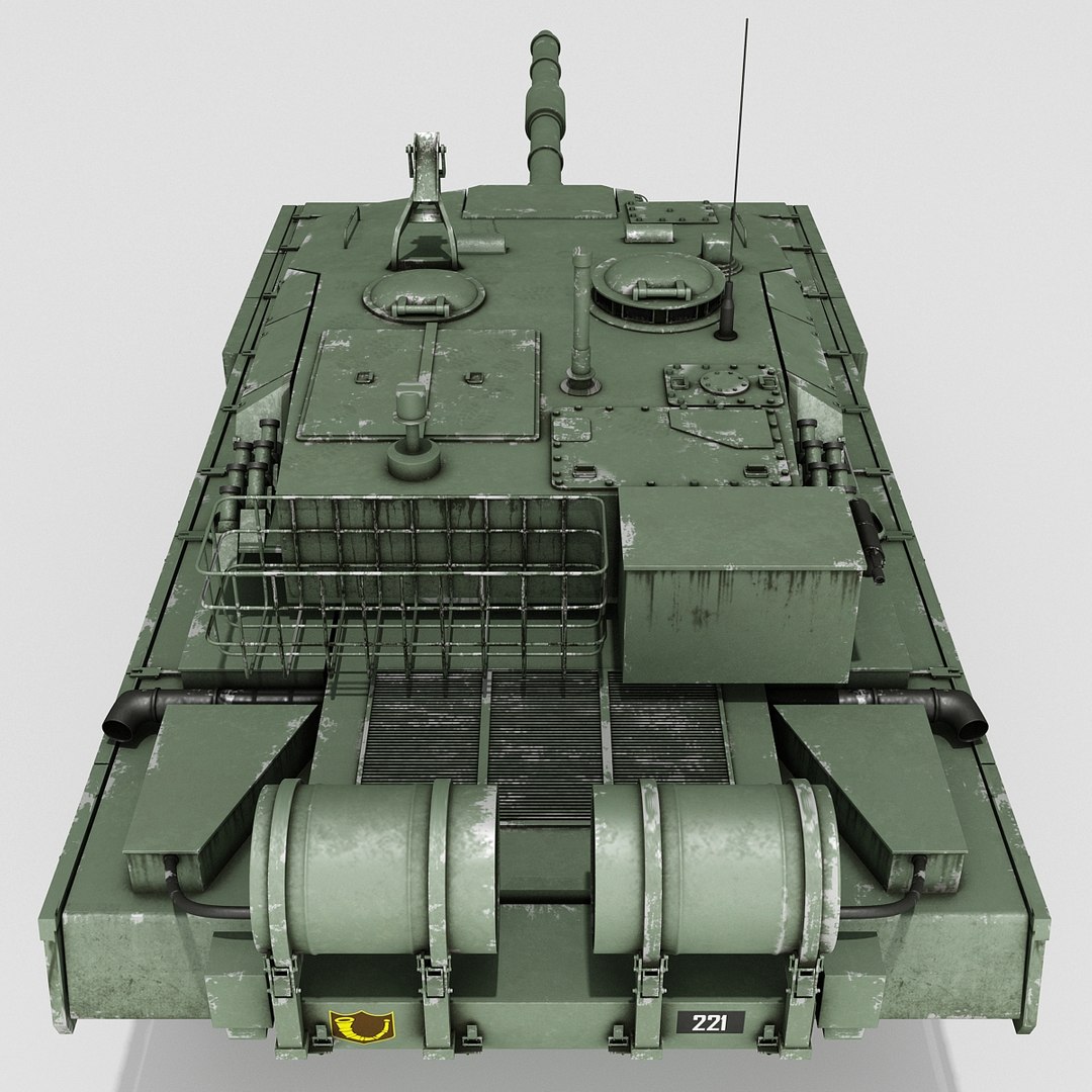 3d Indian Arjun Main Battle Tank