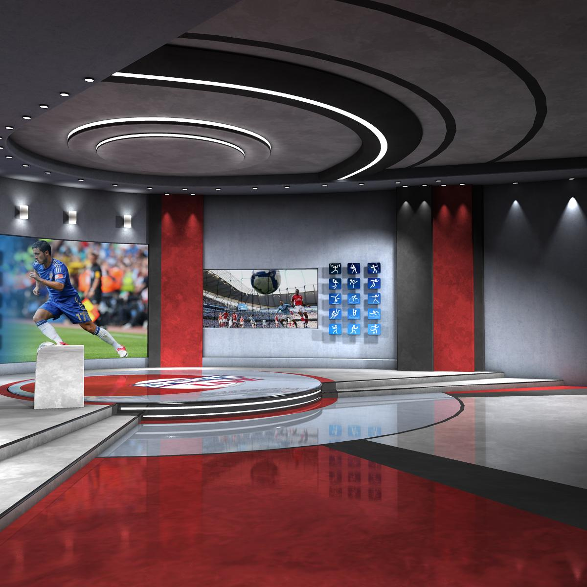 maya real time virtual set