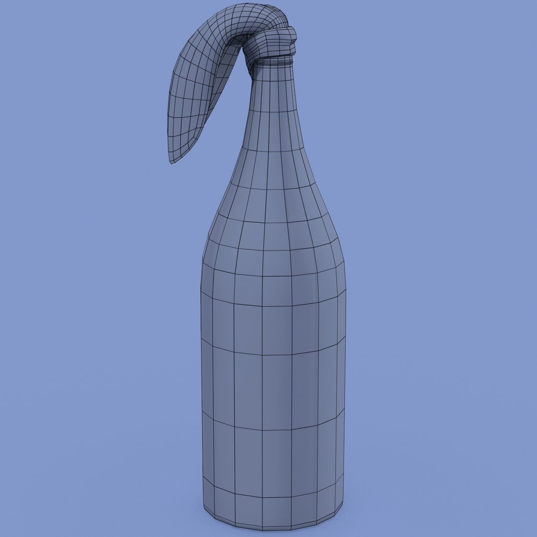 Molotov Cocktail 3d Max