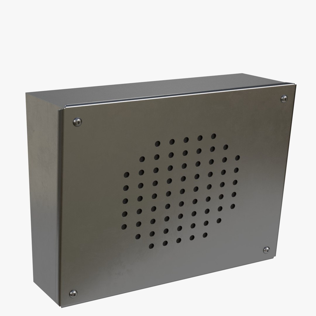 3D Model Intercom Speaker 2 - TurboSquid 1557172