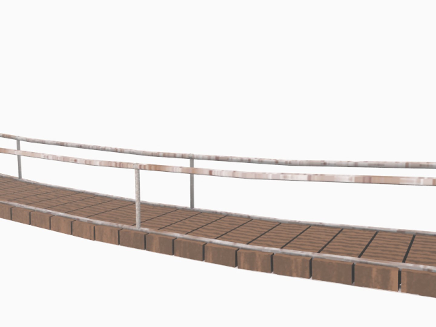 Hanging Bridge 3d 3ds