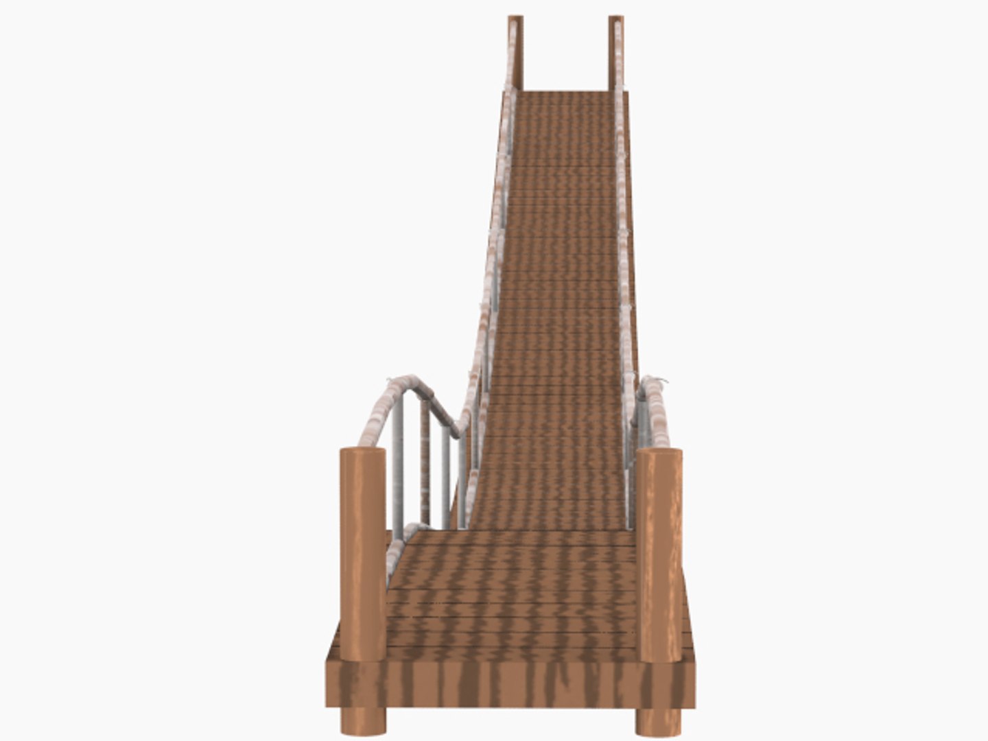Hanging Bridge 3d 3ds