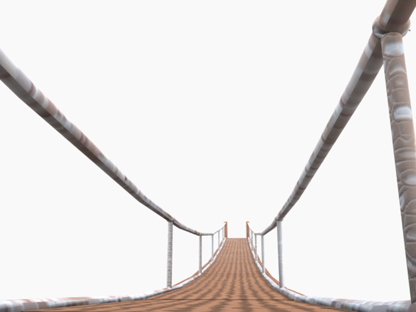 Hanging Bridge 3d 3ds
