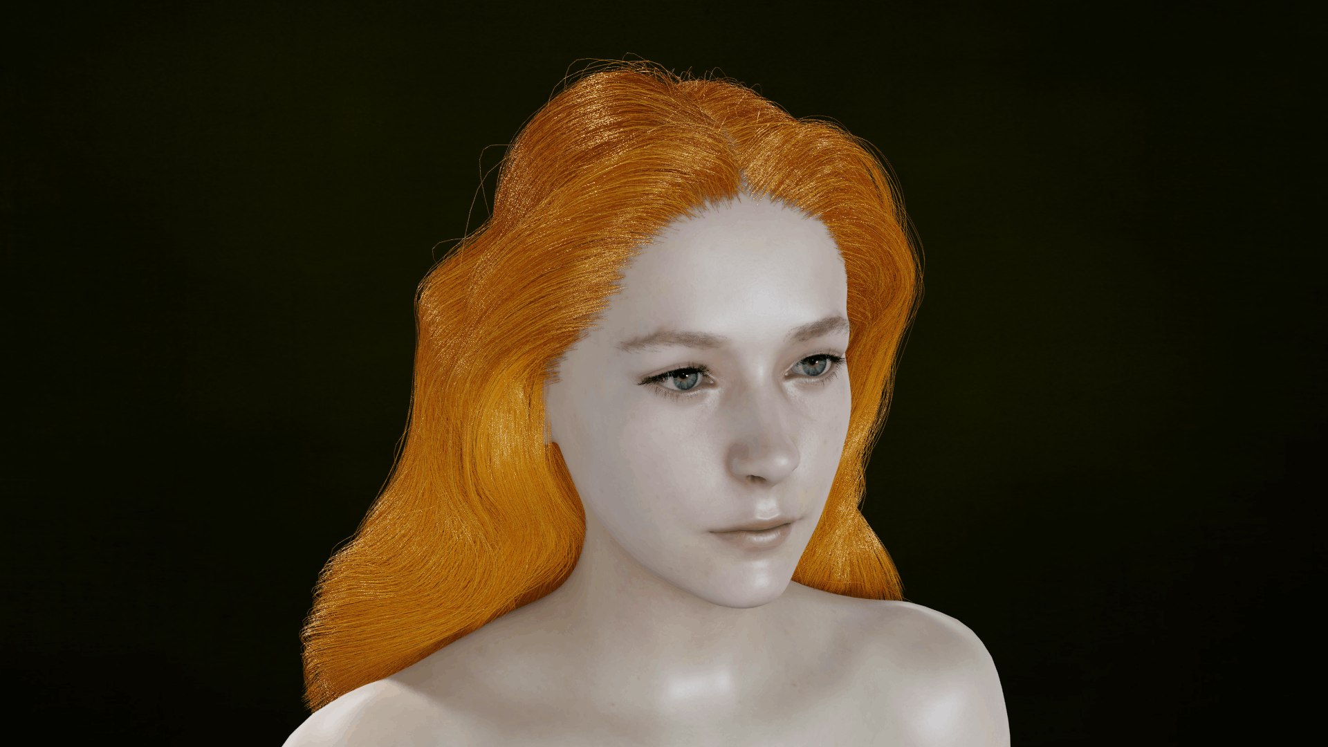 Hair GOLDILOCKS 3D Model - TurboSquid 2045108