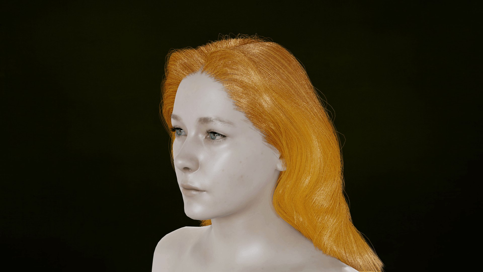 Hair GOLDILOCKS 3D Model - TurboSquid 2045108