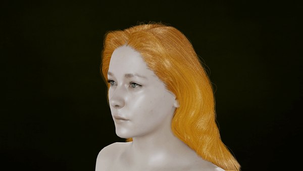 Hair GOLDILOCKS 3D model - TurboSquid 2045108