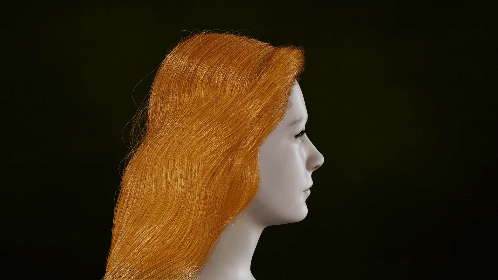 Hair GOLDILOCKS 3D Model - TurboSquid 2045108