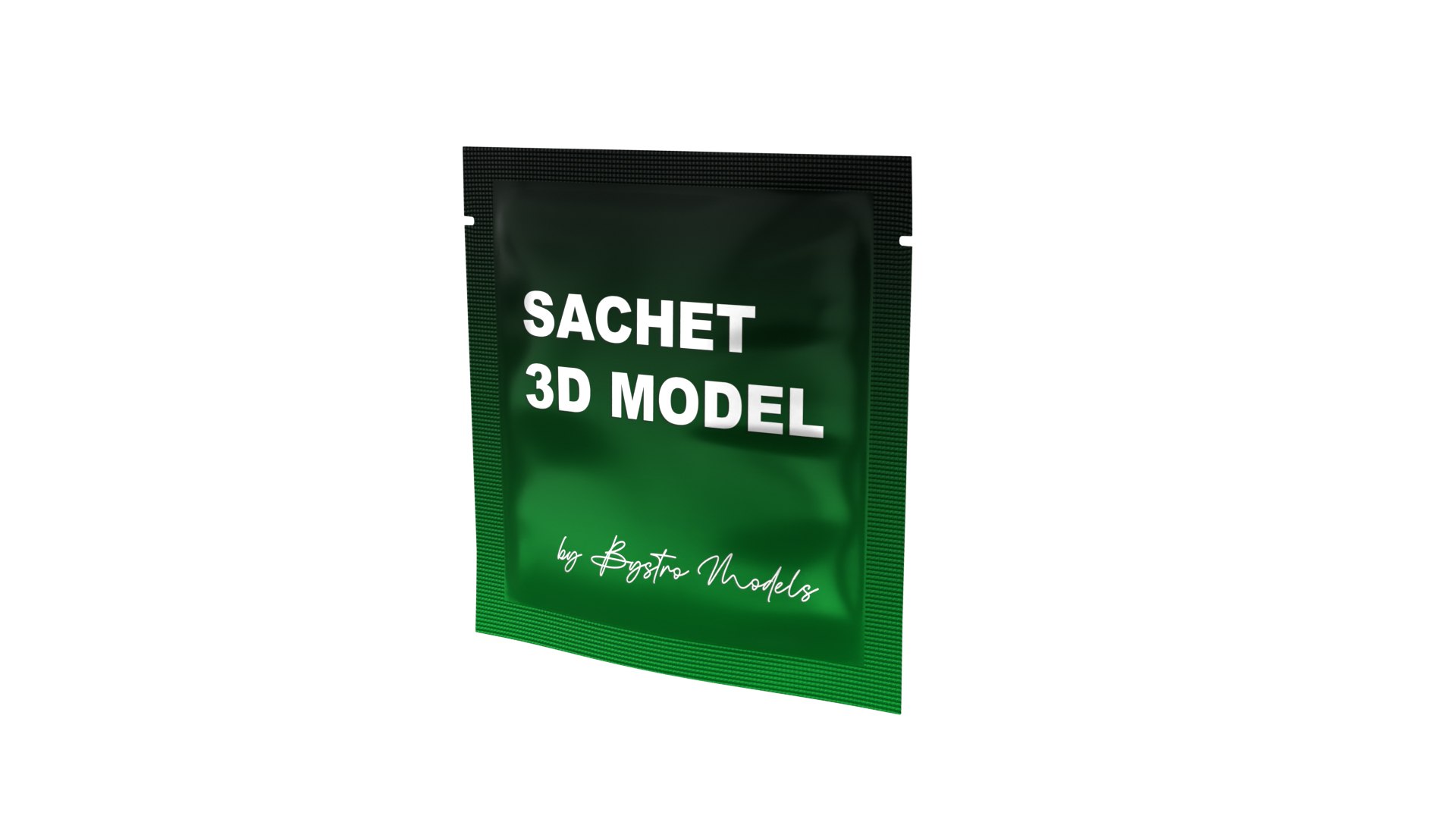 Sachet 13 3D Model - TurboSquid 2289232