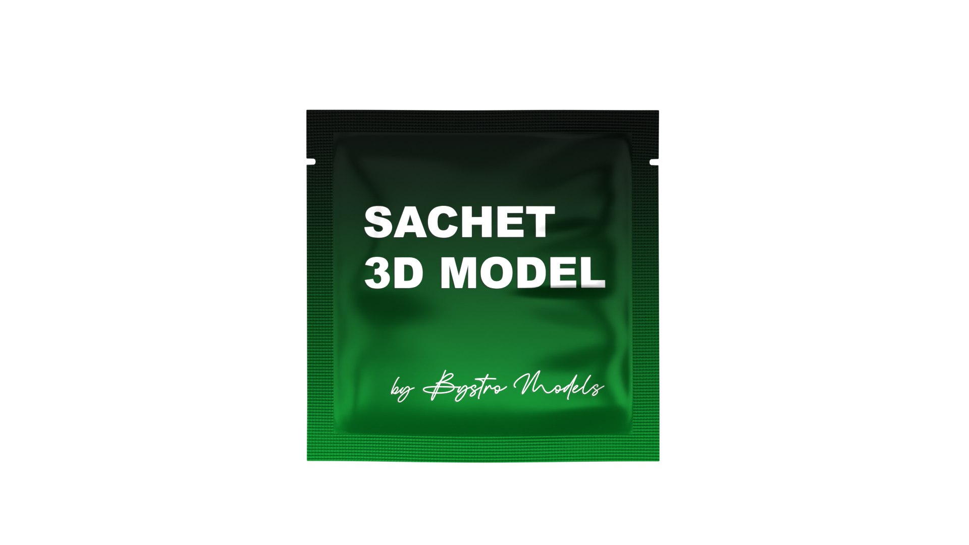 Sachet 13 3D Model - TurboSquid 2289232