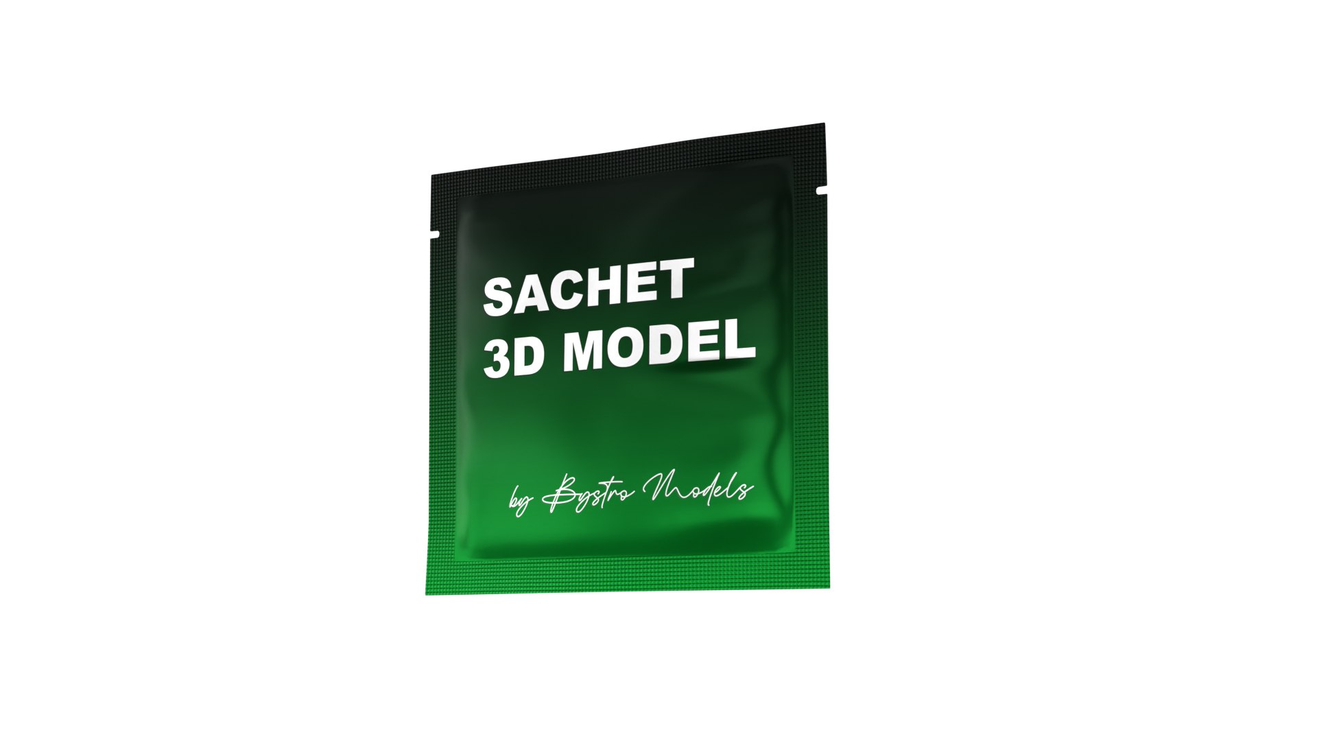 Sachet 13 3D Model - TurboSquid 2289232