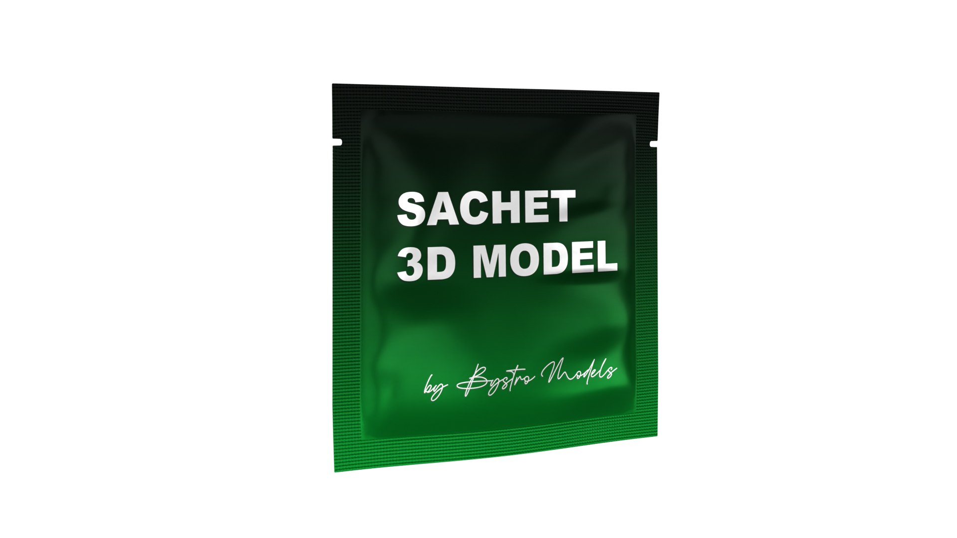 Sachet 13 3D Model - TurboSquid 2289232