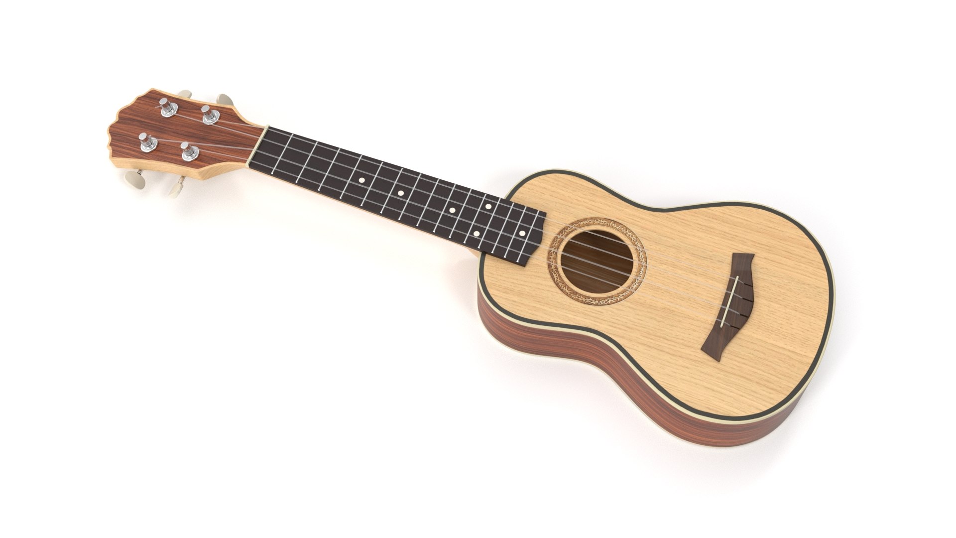 Ukulele 3D Model - TurboSquid 1763540