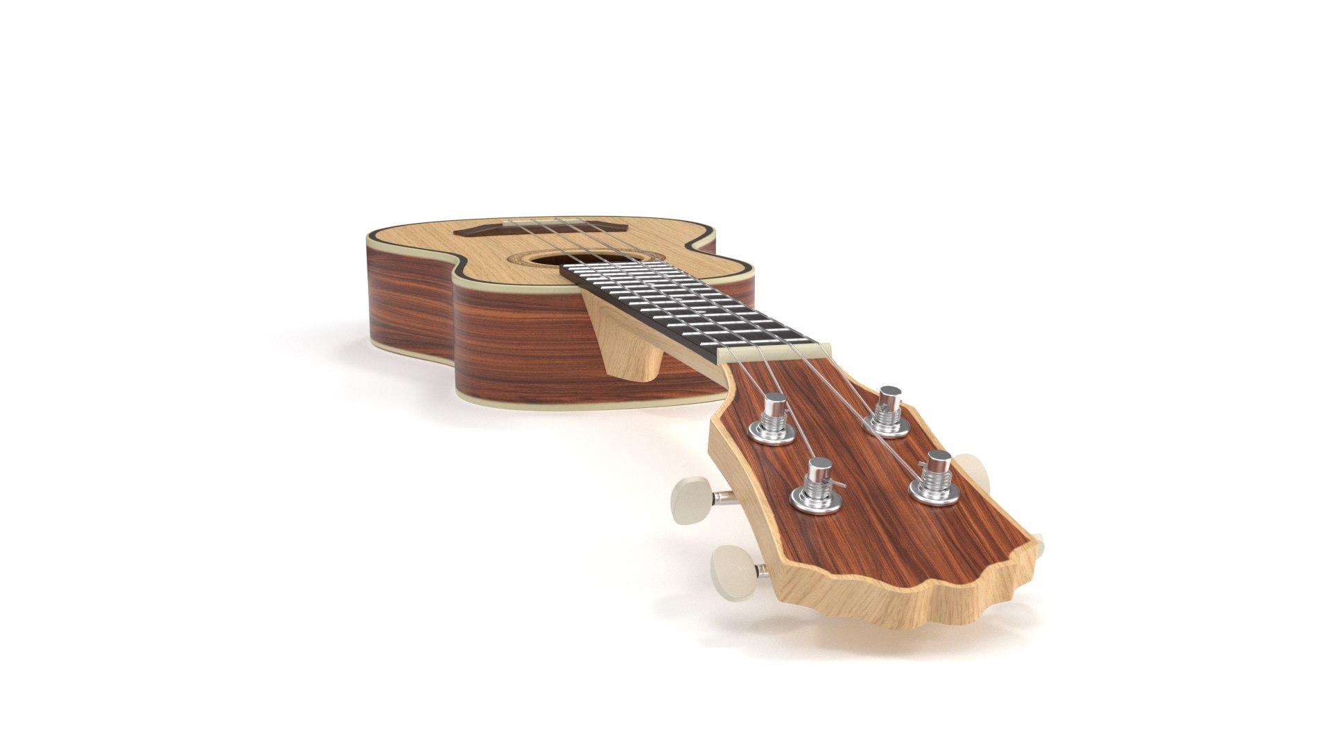 Ukulele 3D Model - TurboSquid 1763540